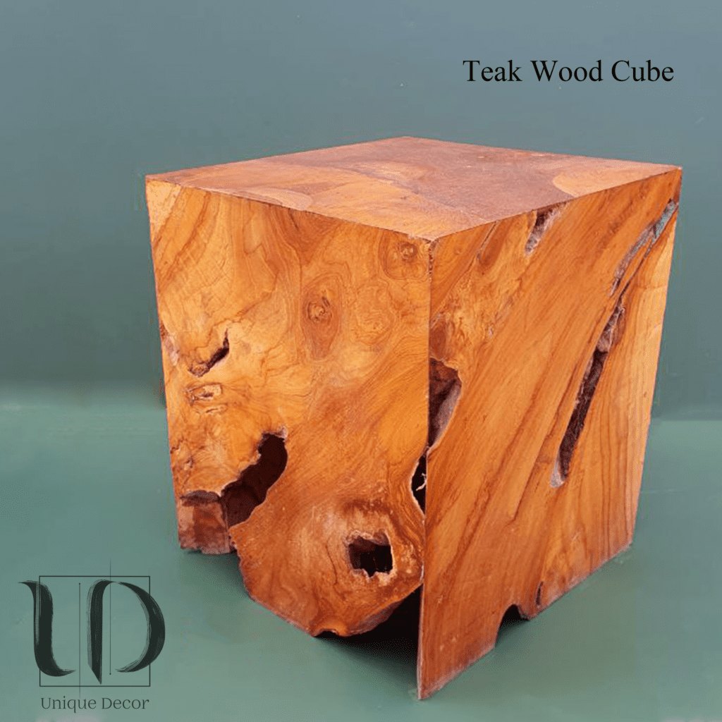 Home » Products » Home Decor » Сharm – Teak Wood Cube